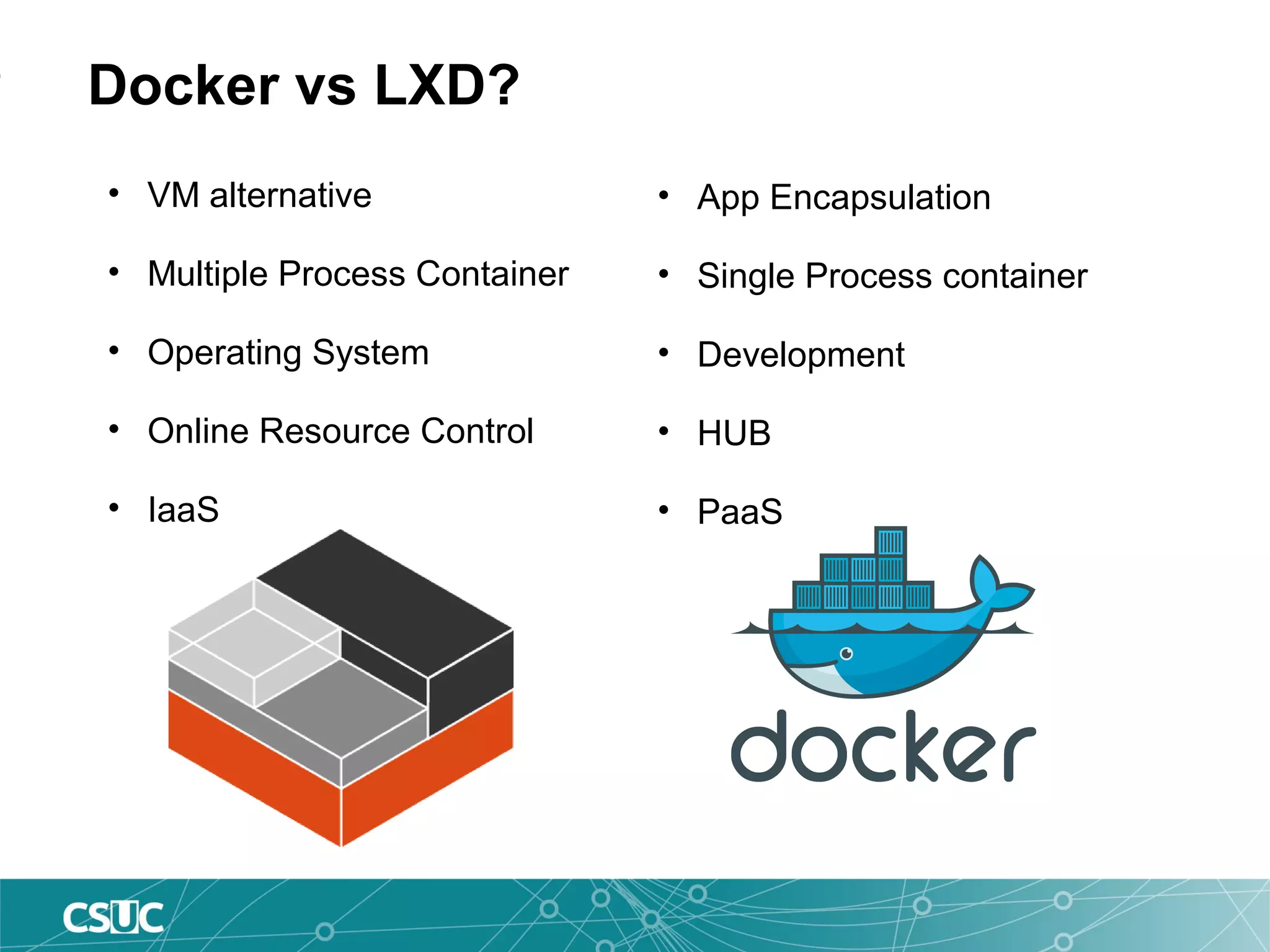 Civil War: LXD vs Docker | PPT