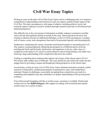 Civil War Essay Topics.pdf