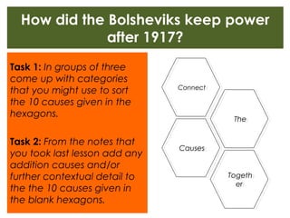 Civil War in Russia - Why the Red Won | PPT