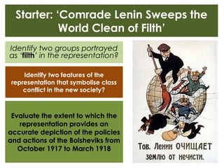 Civil War in Russia - Why the Red Won | PPT