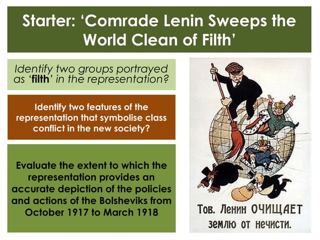 Civil War in Russia - Why the Red Won | PPT