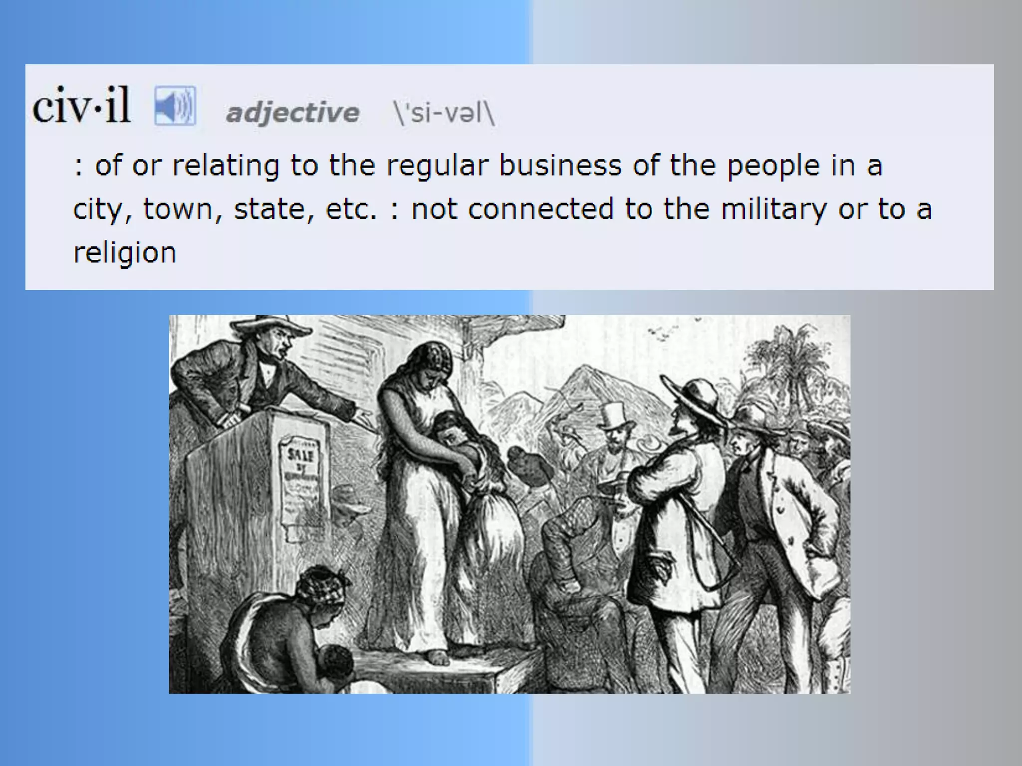 Civil War intro | PPTX