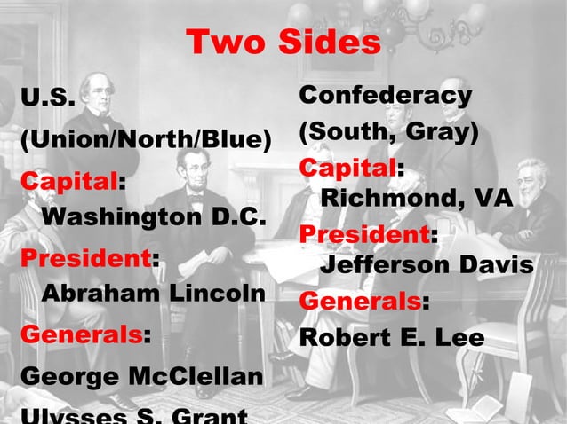 Civil War Lecture | PPT