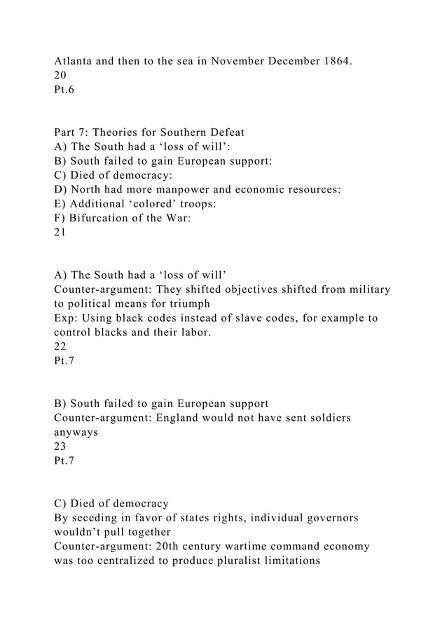 Civil WarPart 1 IntroductionPart 2 First total warPart 3.docx | Crime ...