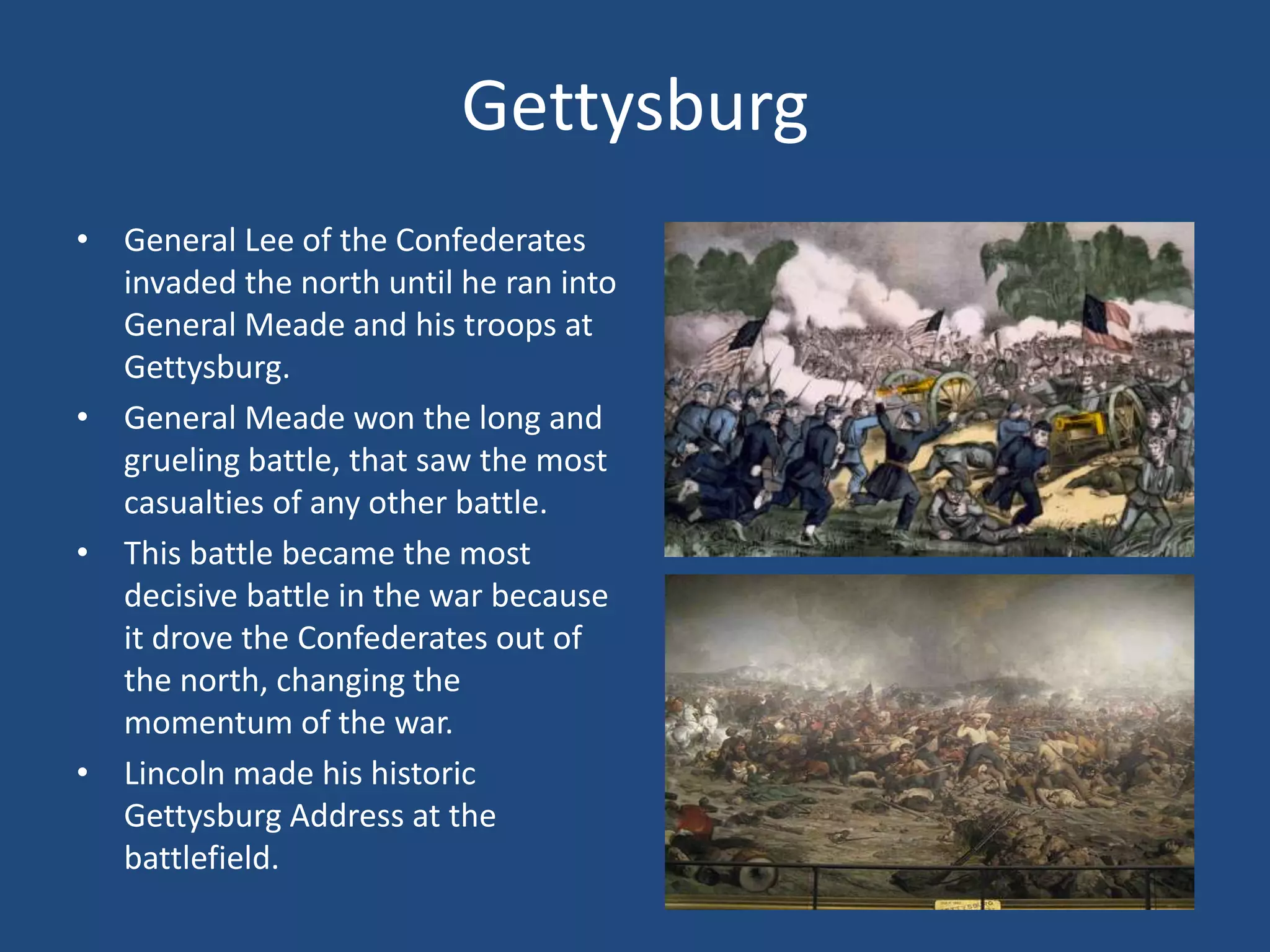 Civil war powerpoint | PPTX
