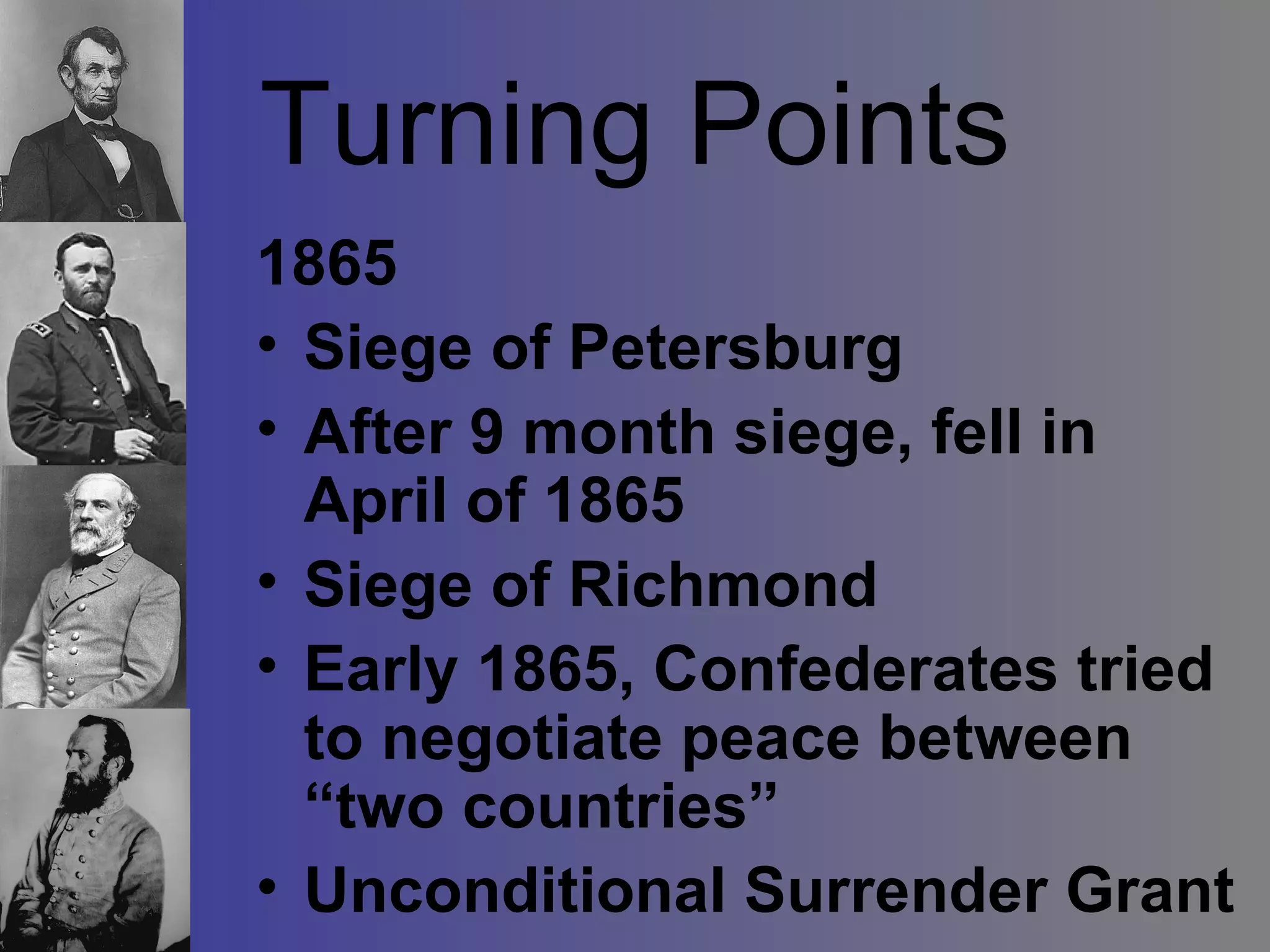 Civil war power_point | PPT | War and Conflicts