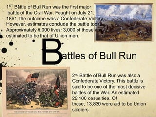 Civil war ppt for reed527 | PPTX