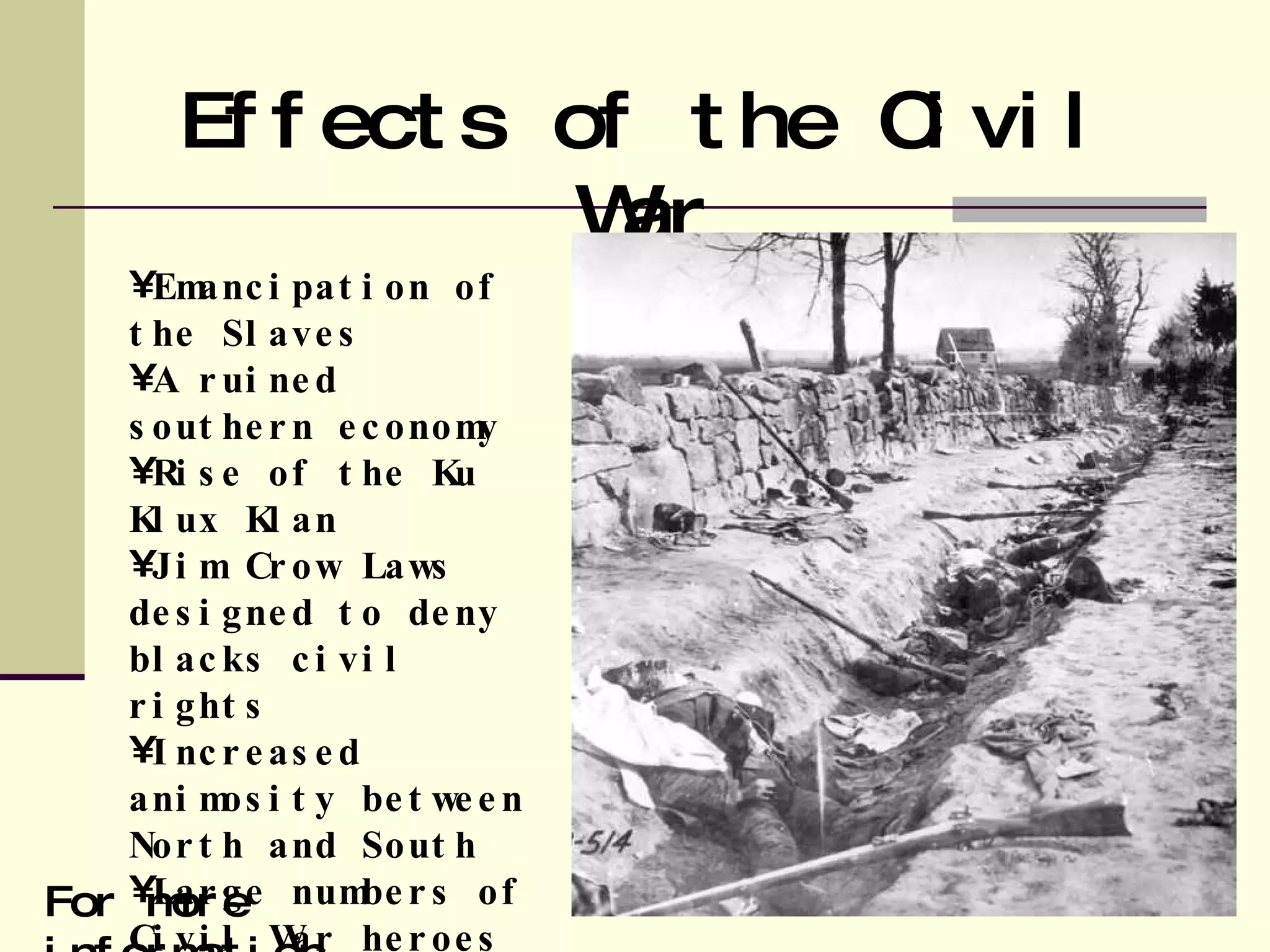 Civil War Presentation | PPT