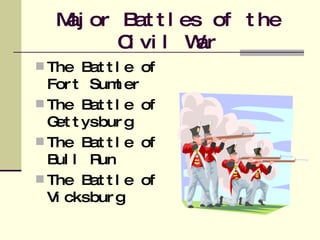 Civil War Presentation | PPT