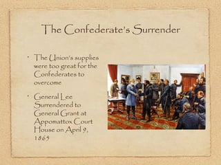 Civil war presentation | PPT