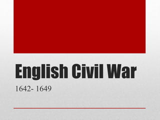 Civil War Part 2 | PPTX