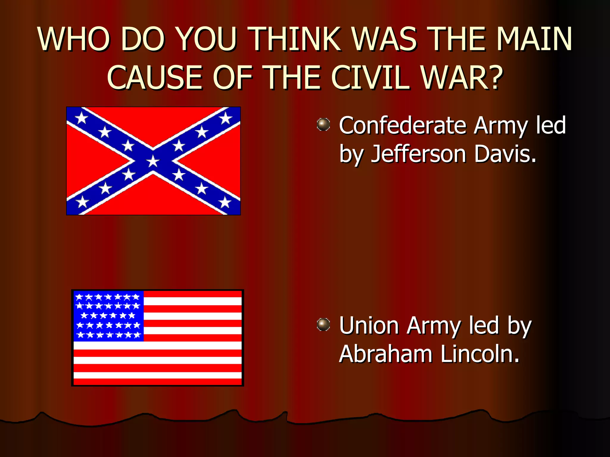 Civil war simple overview ok | PPT
