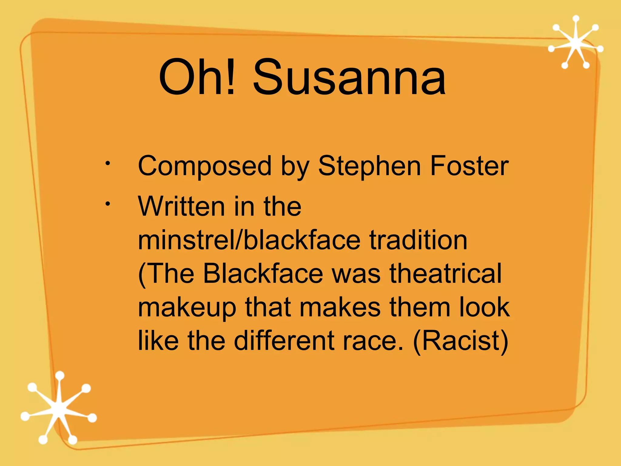 Civil War Songs | PPT