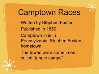 Civil War Songs | PPT