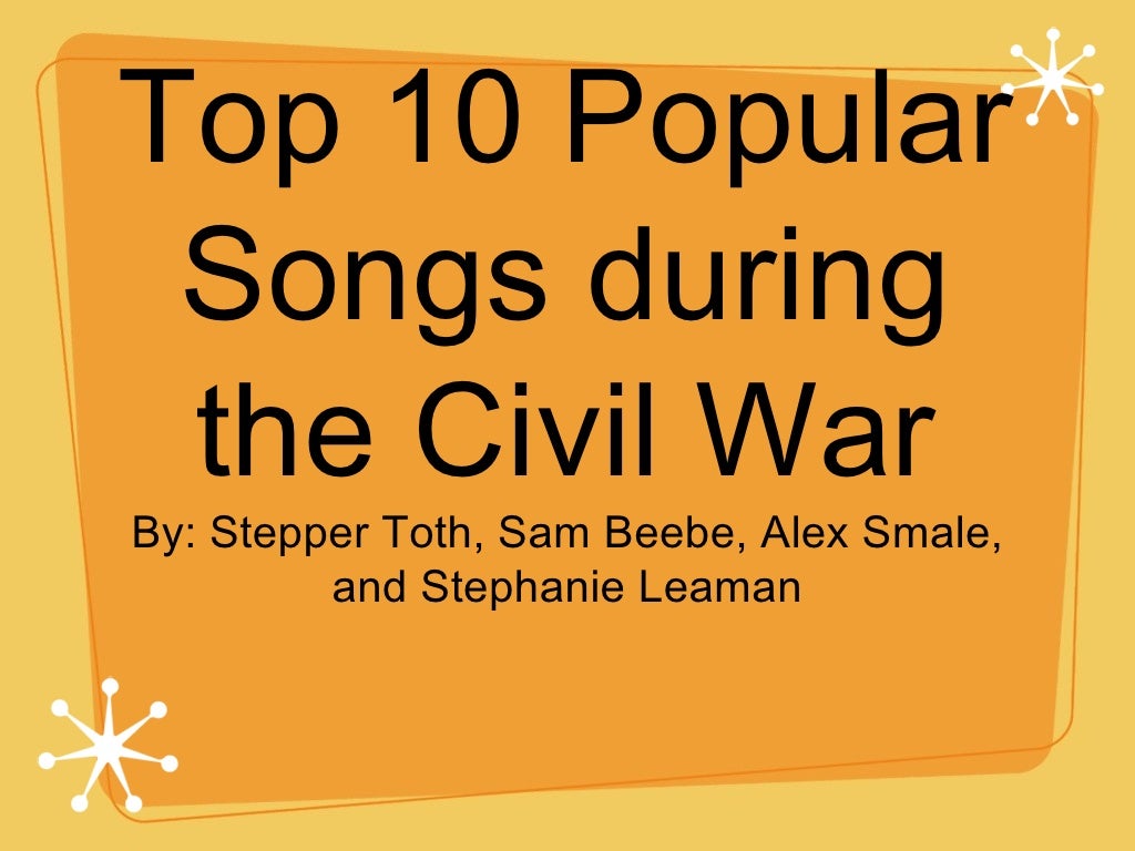 Civil War Songs