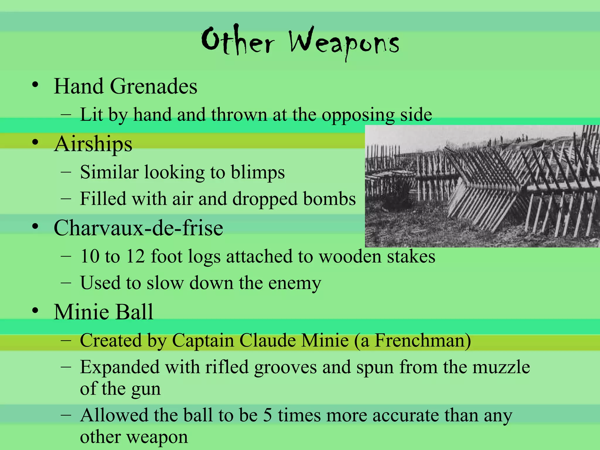 Civil war technology | PPT
