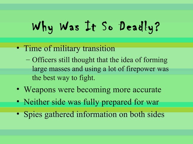 Civil war technology | PPT