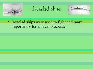 Civil war technology | PPT