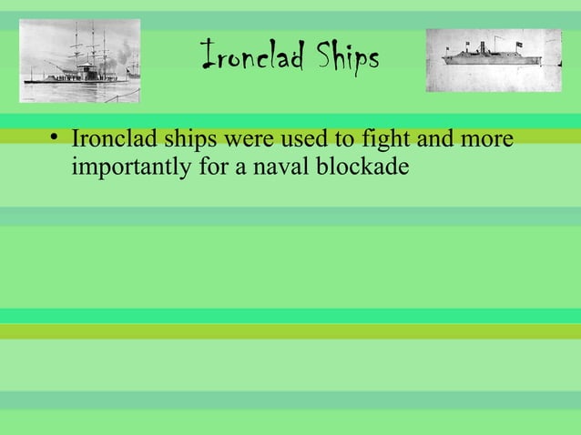 Civil war technology | PPT