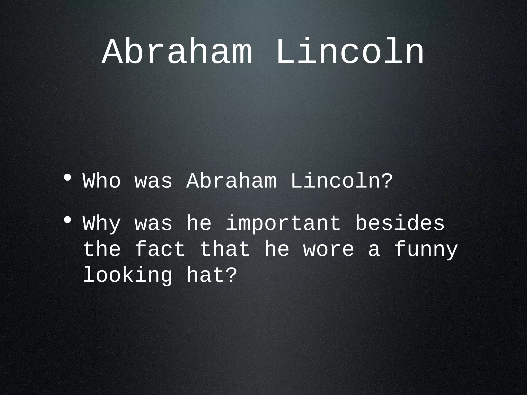 Civil war unit lesson 7 - civil war leaders - power point a | PPT