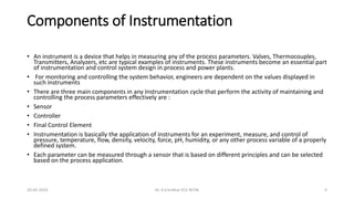 CIVIONICS-I.pptx deals with sensors and their charateristics | PPTX