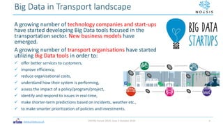 Big Data in Transport: Gaps and Opportunities | PPT