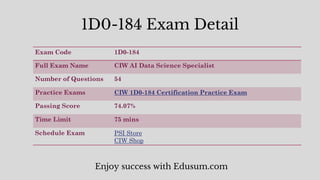 CIW 1D0-184 Certification Study Guide with Questions.pdf | Free Download