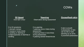 CIWA COWS training PP | PDF