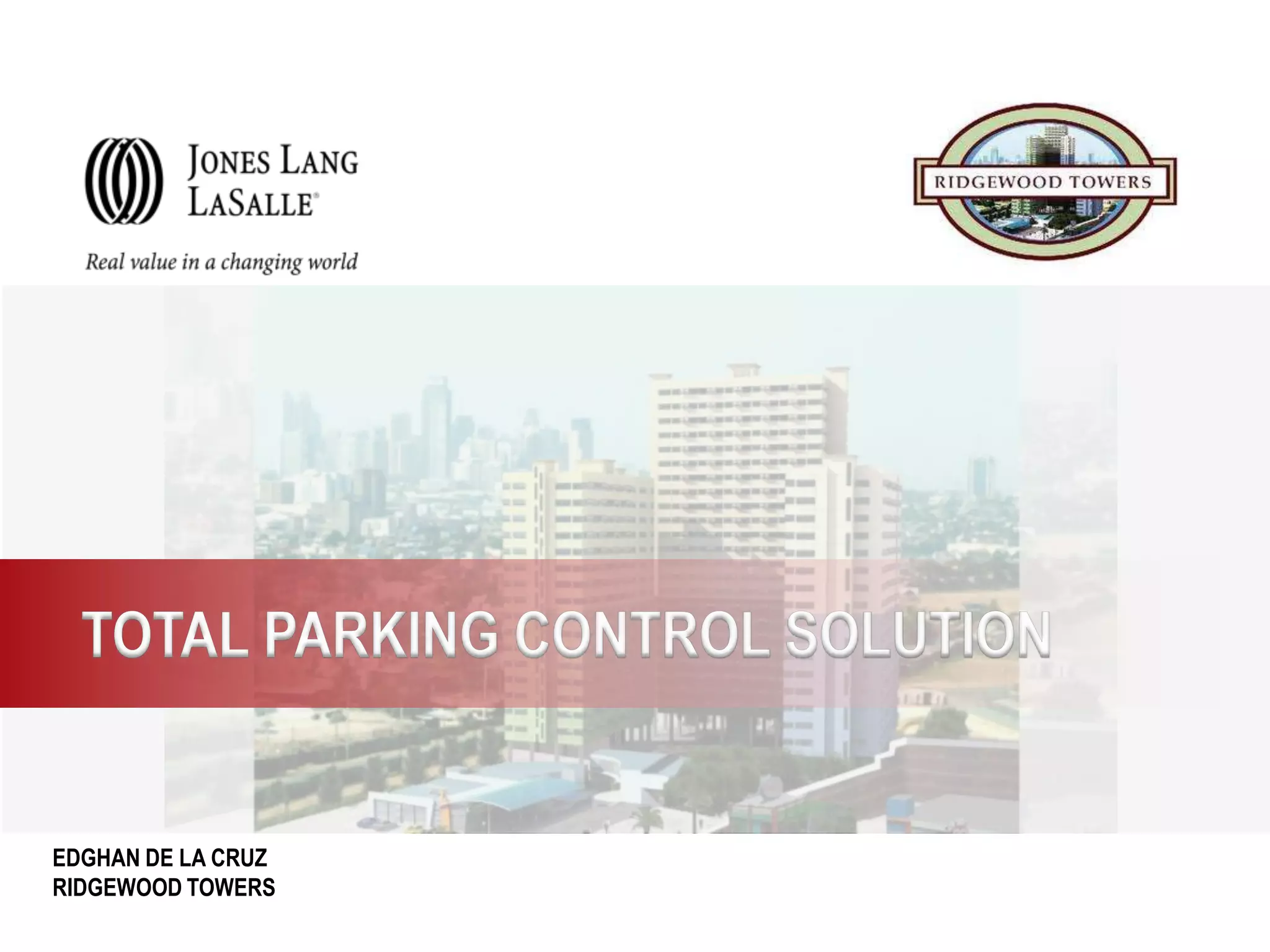 Ciwg Ridgewood Towers 2013 | PPSX