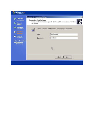 Cài win xp bằng hình ảnh | DOC