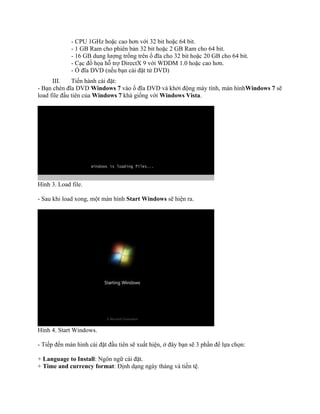 Cài win xp bằng hình ảnh | DOC
