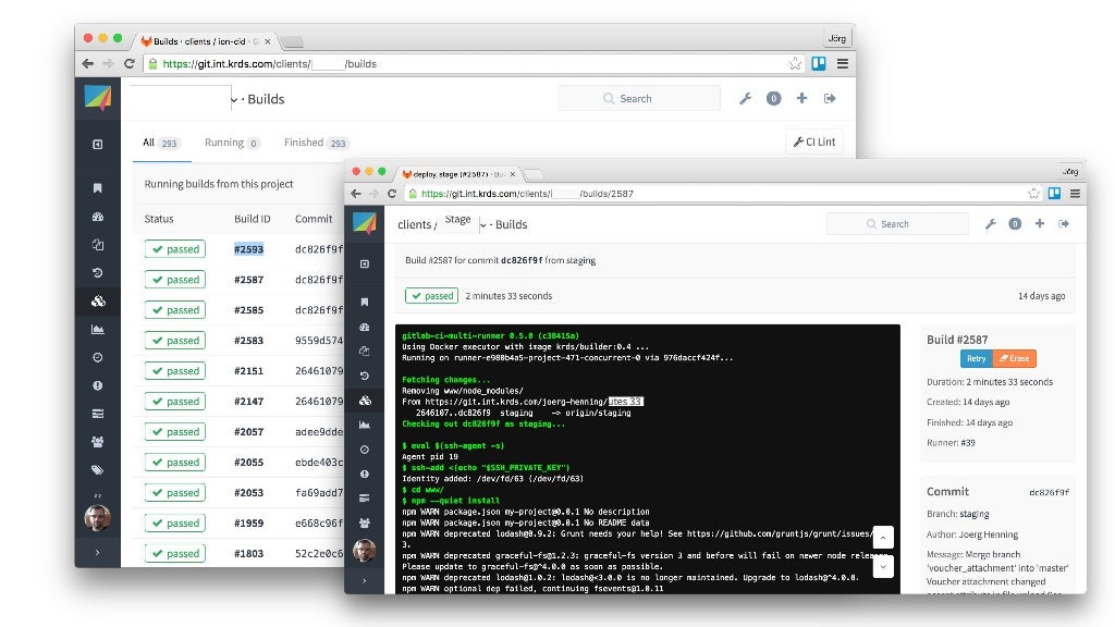 Ci With Gitlab And Docker