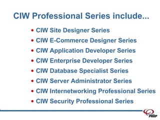 CIW Program Overview for Modem Media | PPT