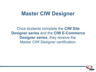 CIW Program Overview for Modem Media | PPT