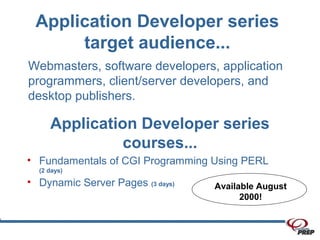 CIW Program Overview for Modem Media | PPT