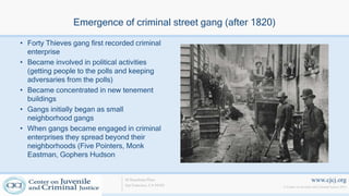 Evolution of Gangs in the U.S. (CJ 471) | PPTX