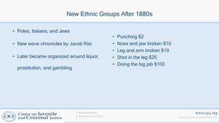Evolution of Gangs in the U.S. (CJ 471) | PPT