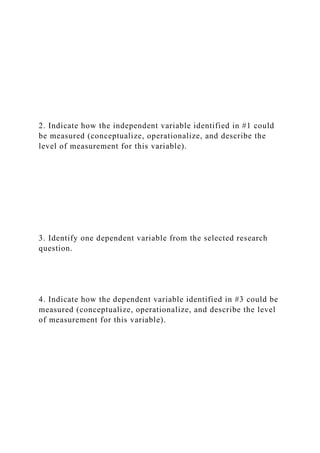 CJ490 Research Methods in Criminal JusticeUnit 3 WorksheetS.docx ...