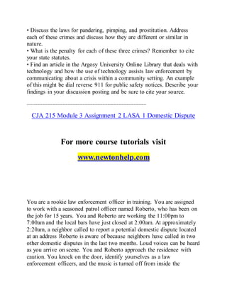 Cja 215 Extraordinary Success/newtonhelp.com | PDF