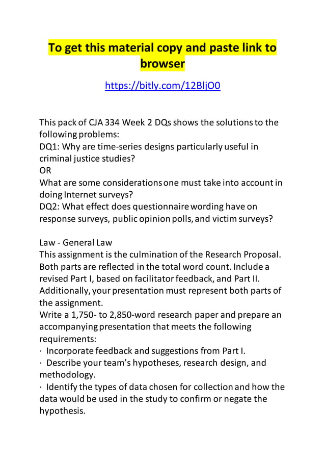 Cja 334 week 2 d qs | DOCX