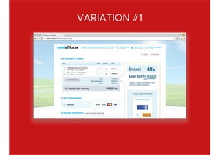 Swedoffice presentation at Conversion Jam X | PPT