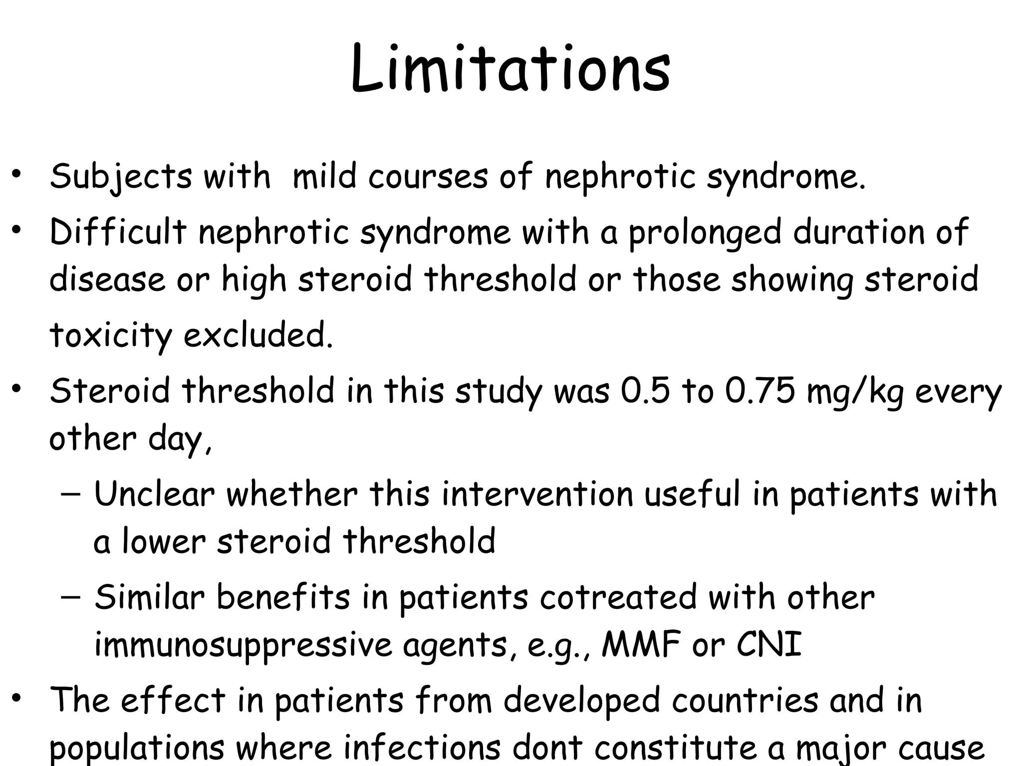 Daily Steroids during infections in frequently relapsing Nephrotic ...