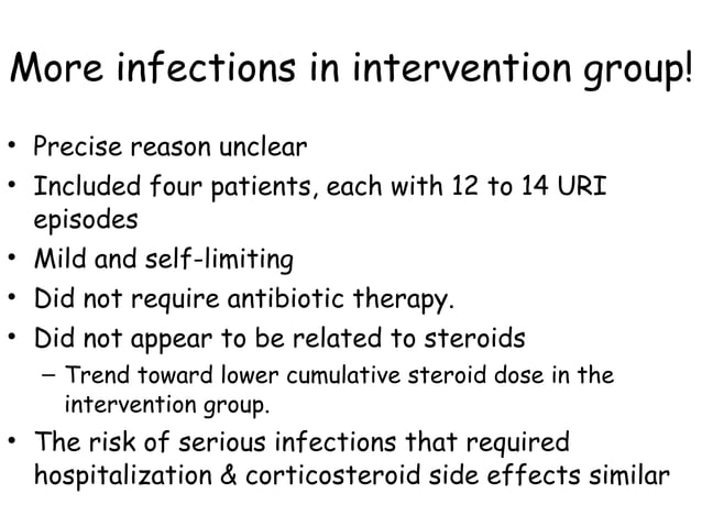 Daily Steroids during infections in frequently relapsing Nephrotic ...