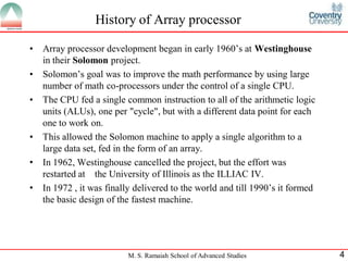 Array Processor | PDF