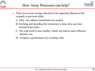 Array Processor | PDF