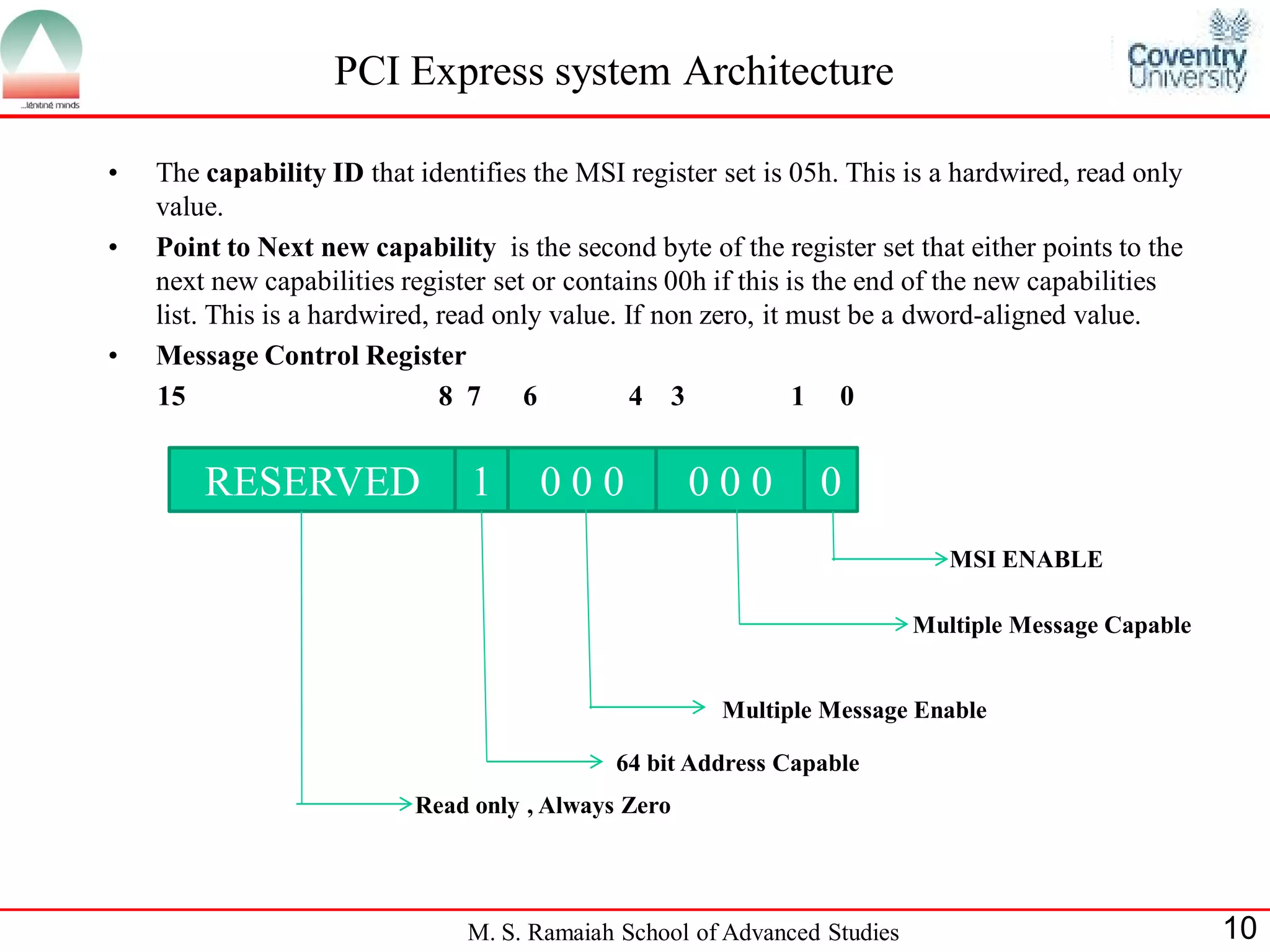 Message Signaled Interrupts | PDF
