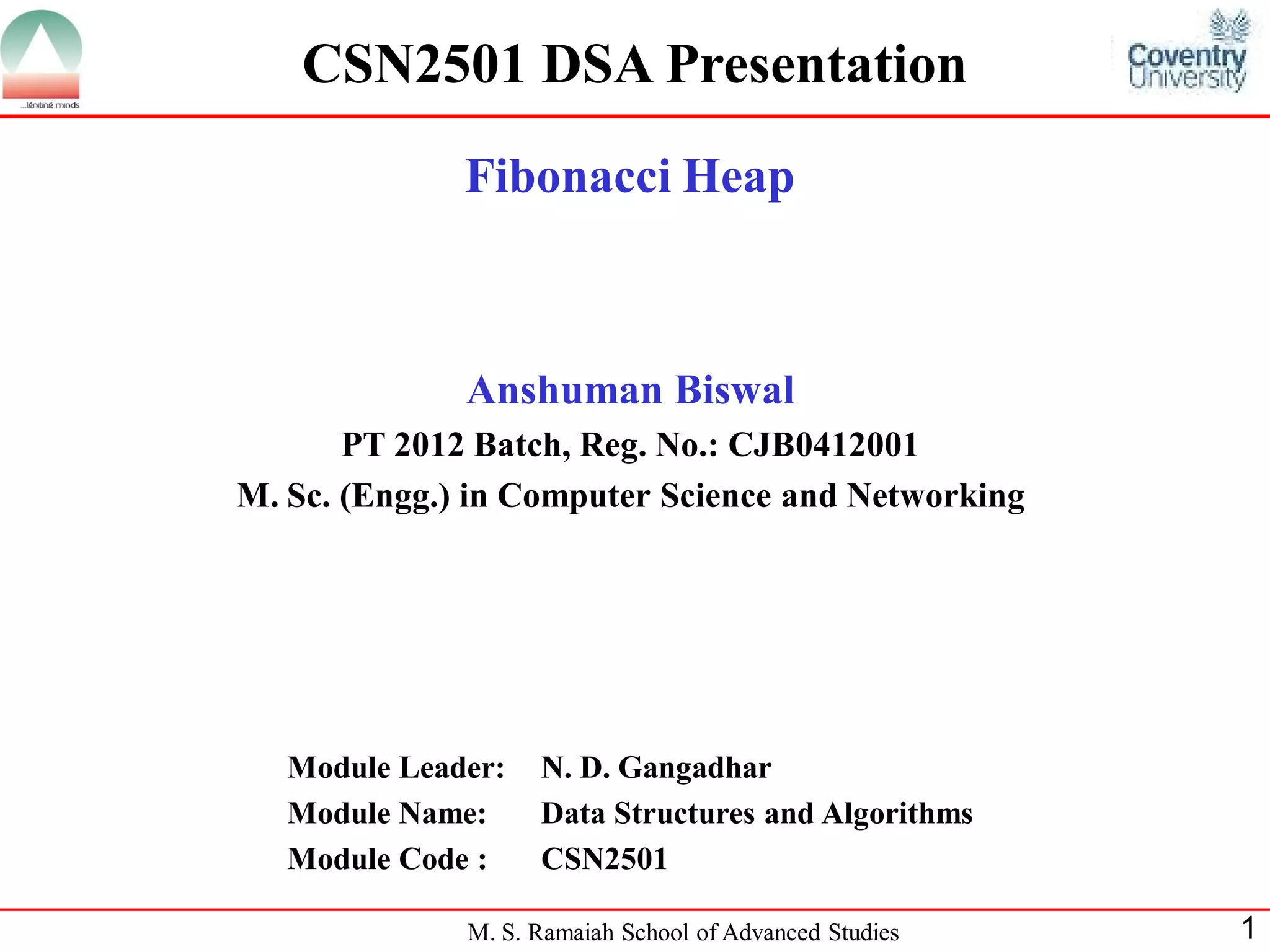 Fibonacci Heap | PDF | Science