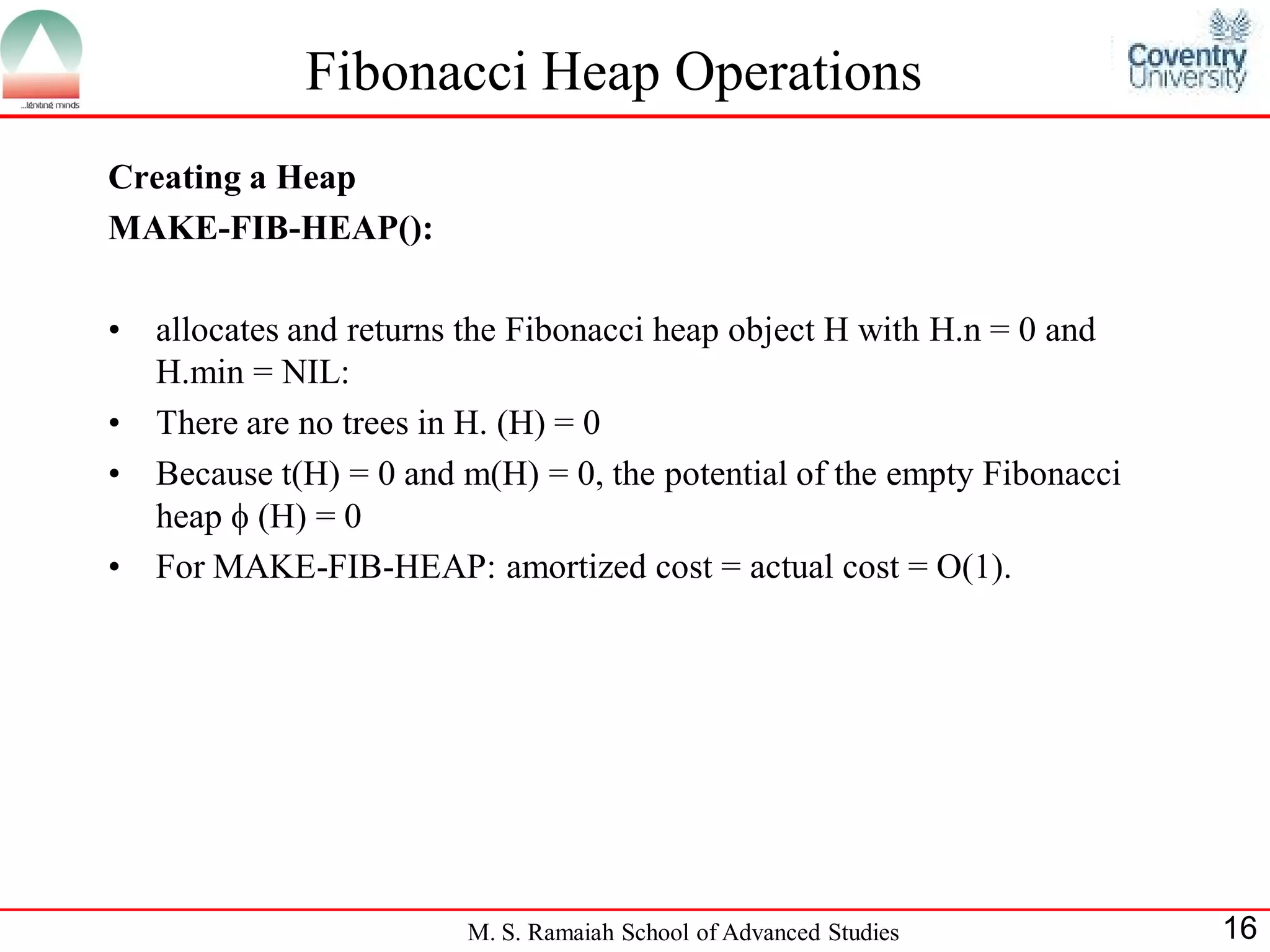 Fibonacci Heap | PDF | Science