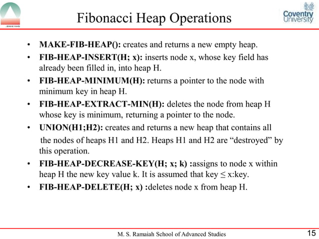 Fibonacci Heap | PDF | Science