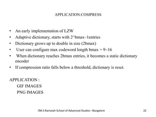 Cjb0912010 lz algorithms | PPTX